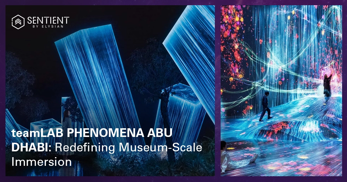teamLab Phenomena Abu Dhabi: Redefining Immersive Museums